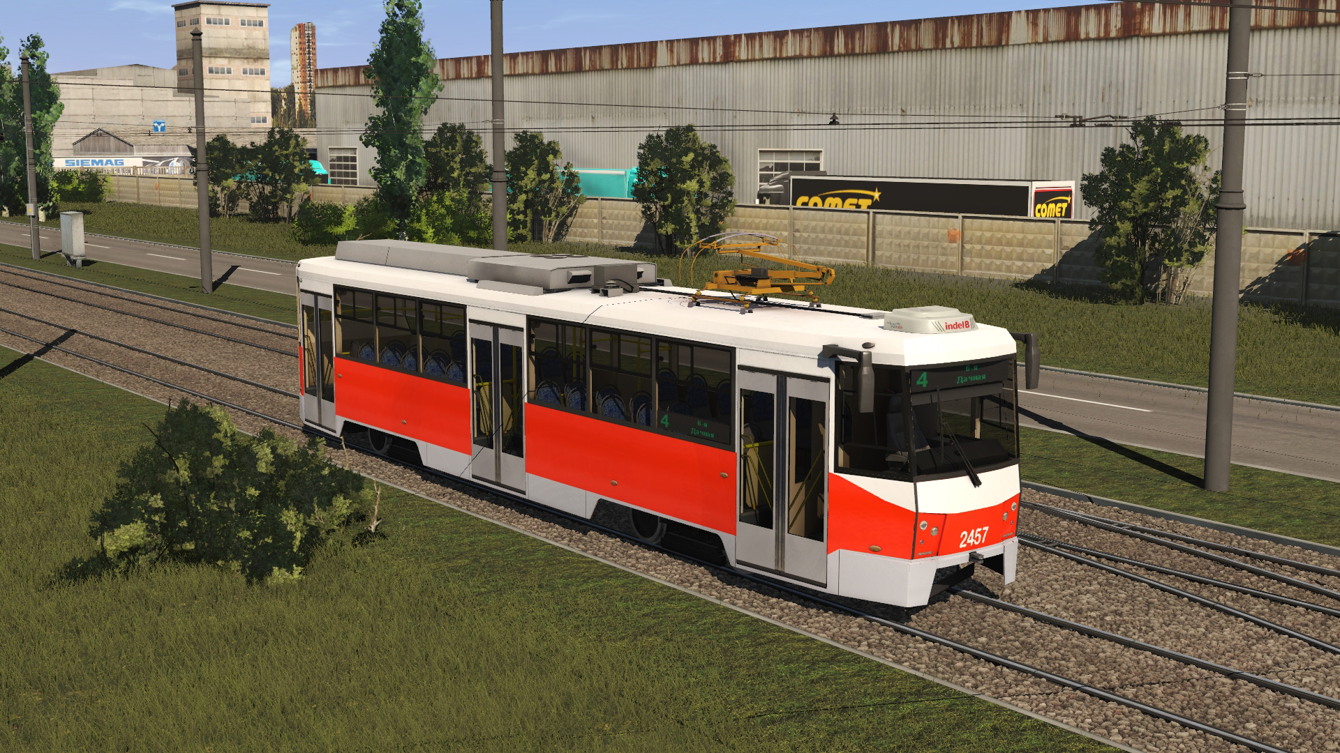 Трамвай 71-605РМ13 – VTL-Trainz